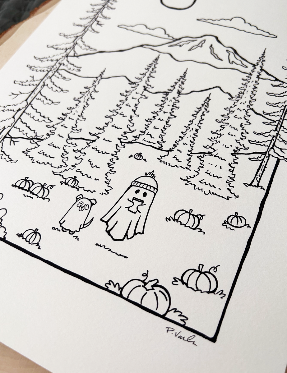 Original INK | Spooky National Park MOUNT RAINIER – ChasingAMoment