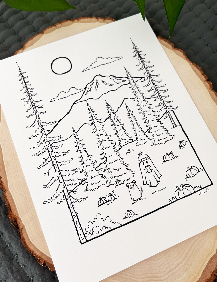 Original INK | Spooky National Park MOUNT RAINIER – ChasingAMoment